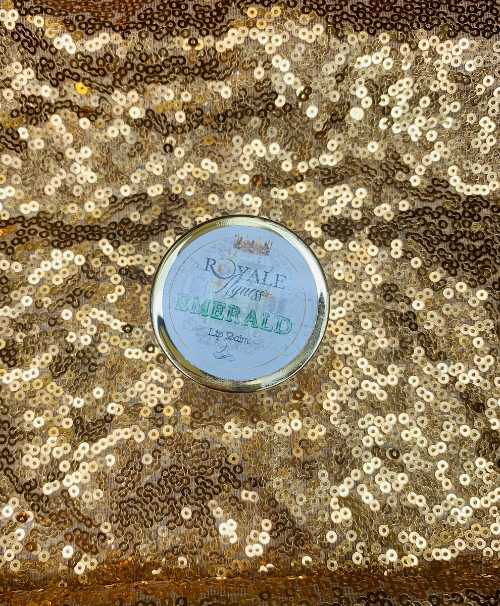 Royale Flyness Emerald Gemstone Lip Balm – Irish Cream Luxury ...