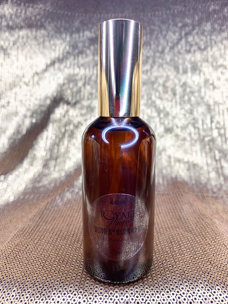 Royale Flyness “Emperor” Hand sanitizing spray – royaleflyness