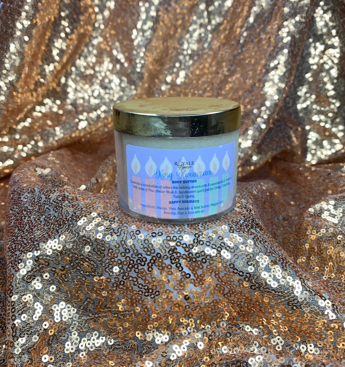 King Kwanzaa Body Butter – Holiday Luxury | Royale Flyness – royaleflyness
