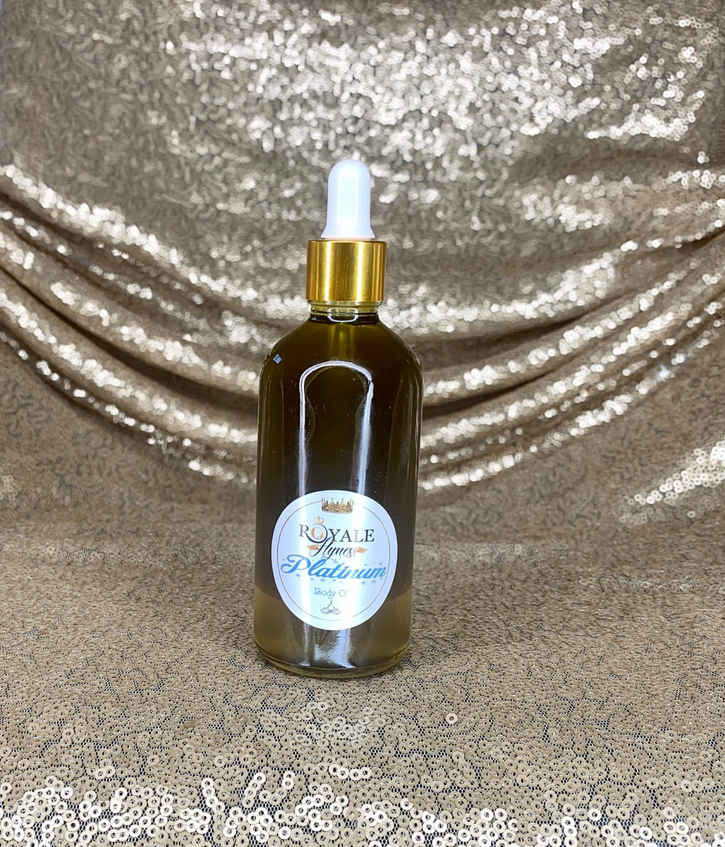 Platinum Body Oil – Moisturizing & Healing | Royale Flyness – royaleflyness