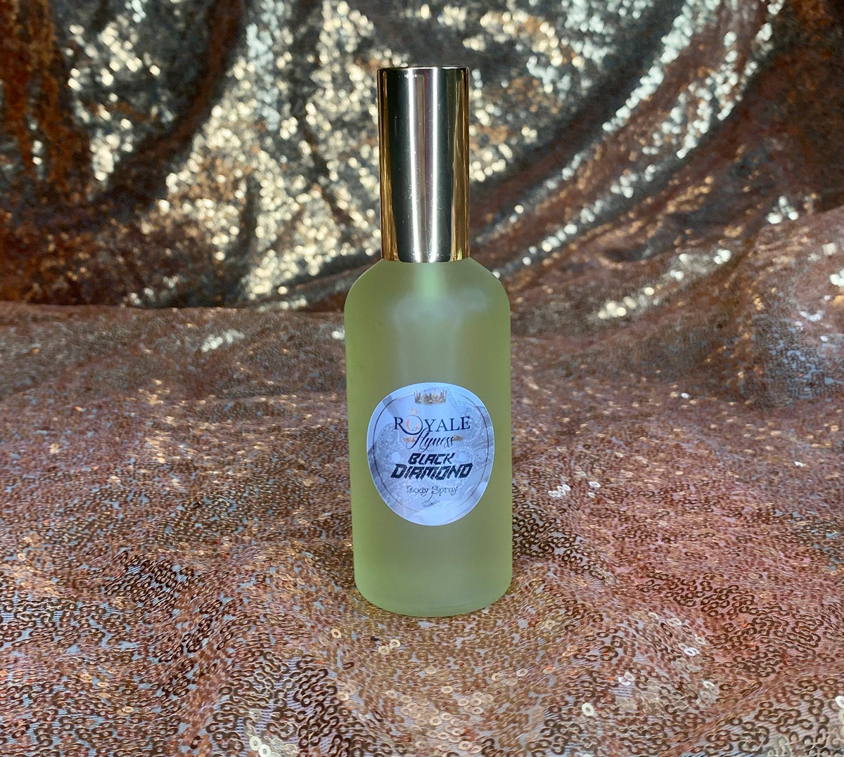 Royale Flyness “Black Diamond” body spray – royaleflyness